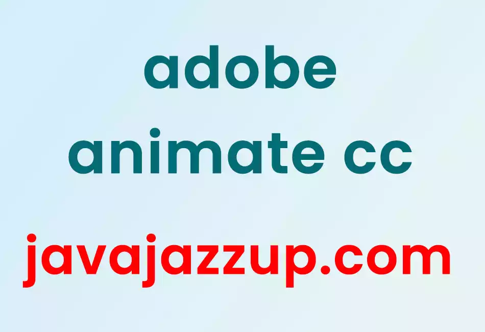 adobe animate cc